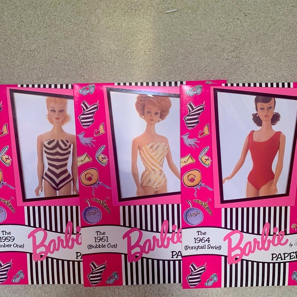 Barbie | Toys | Vintage Avon Barbie Paperdolls 959 1961 1964 Styles ...